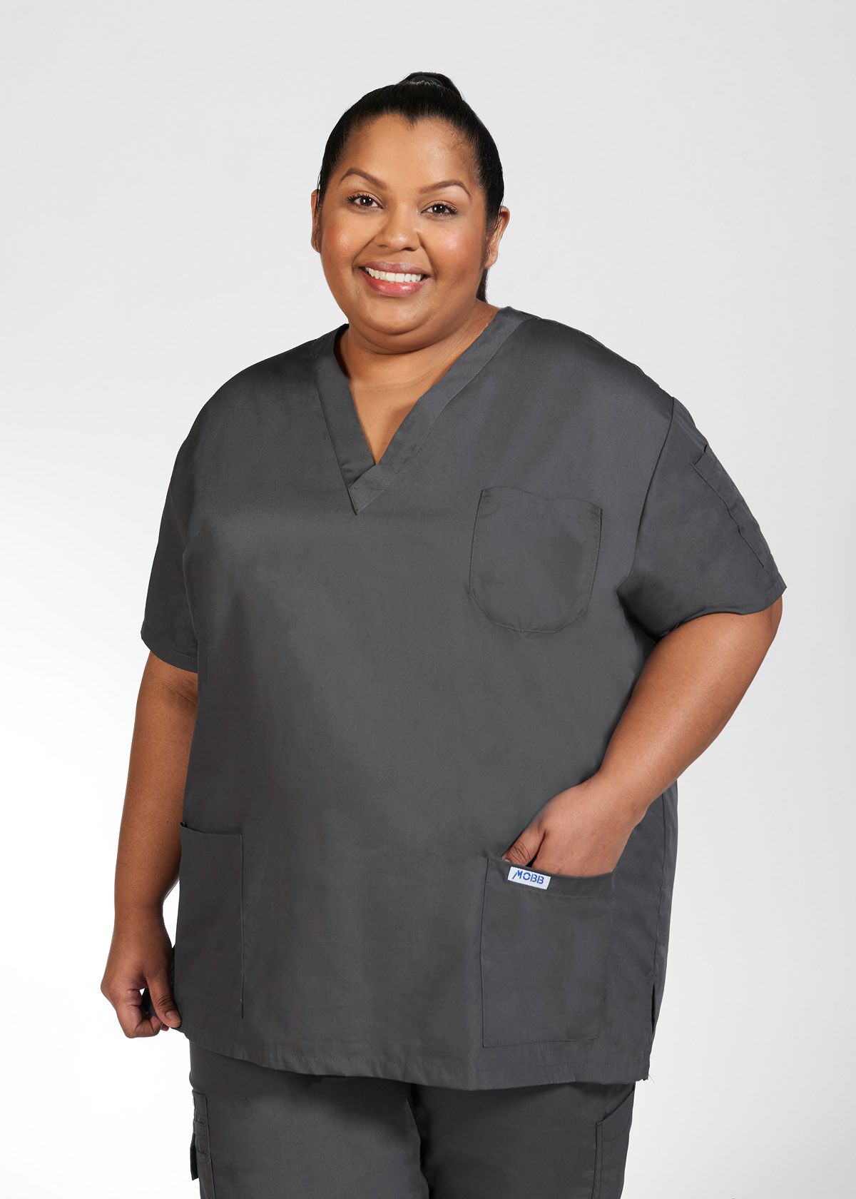 Unisex V-Neck Scrubs Top 310T | Medical Uniforms | MOBB Medical