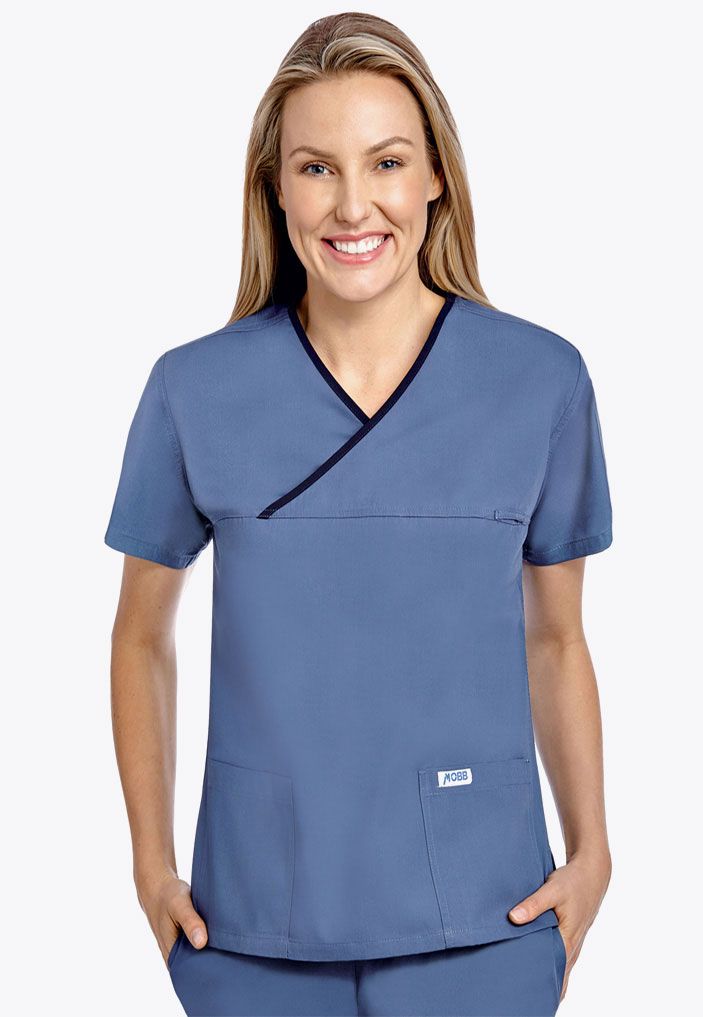 Criss Cross Scrub Top 323T | Nurse Wear | Medical Uniforms | MOBB Medical
