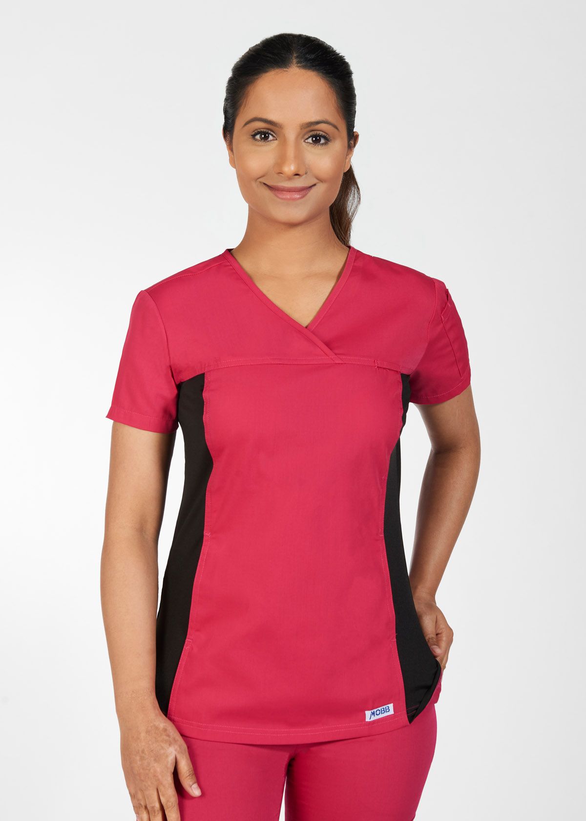 MOBB Medical Wear Flexi V-Neck Scrub Top 324T| Women Scrubs | Nurse ...