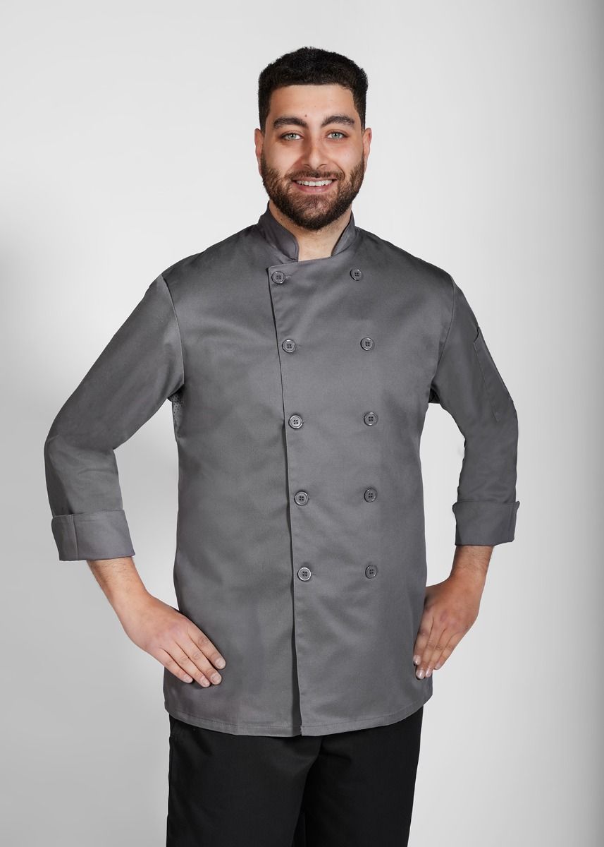 CC250 Unisex Classic High Quality Chef Coat | Kitchen Coat | MOBB Medical