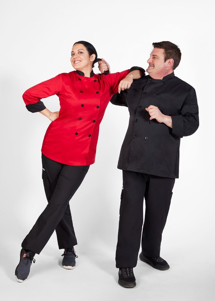CC250 Unisex Classic High Quality Chef Coat | Kitchen Coat | MOBB Medical